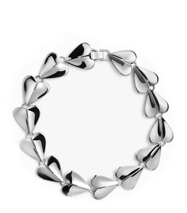 Alaïa Le Coeur -tone Necklace - Silver