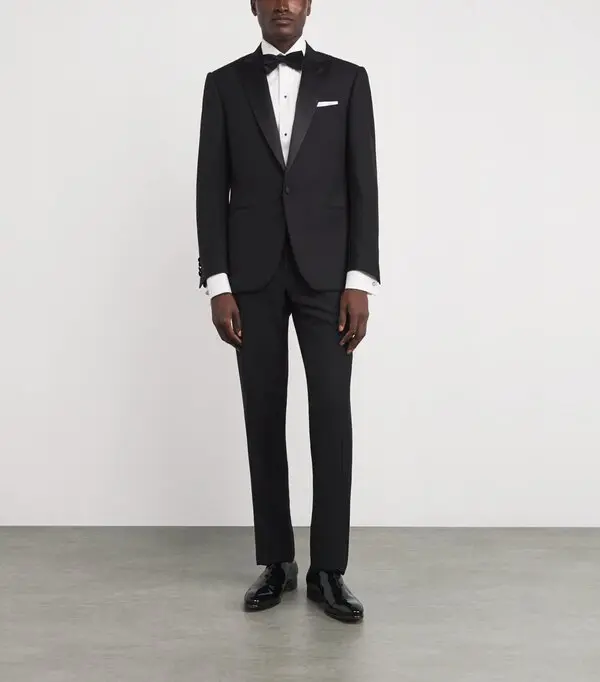 Eton Plissé-front Contemporary Fit Shirt
