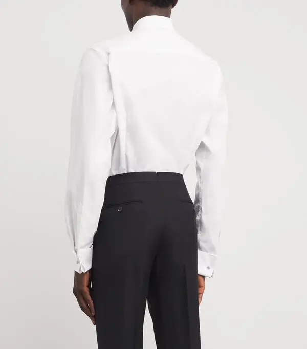 Eton Plissé-front Contemporary Fit Shirt