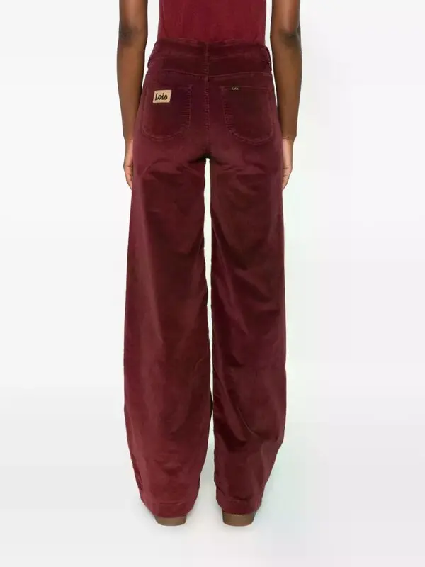 LOIS Corduroy Trousers - Red