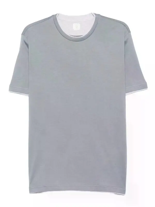 Eleventy Crew-neck Cotton T-shirt