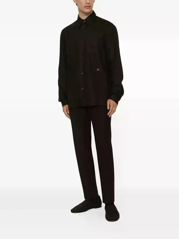 Dolce & Gabbana Linen Hawaiian Shirt