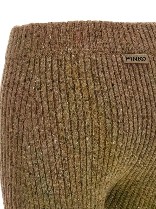Pinko Embellished Ribbed Shorts