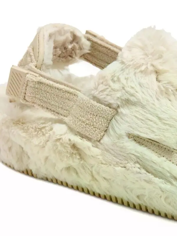 Nike Slingback Fur Sandals