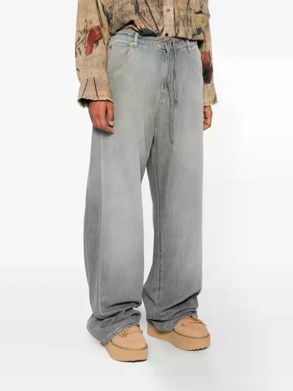 DARKPARK Wide-leg Jeans - Grey