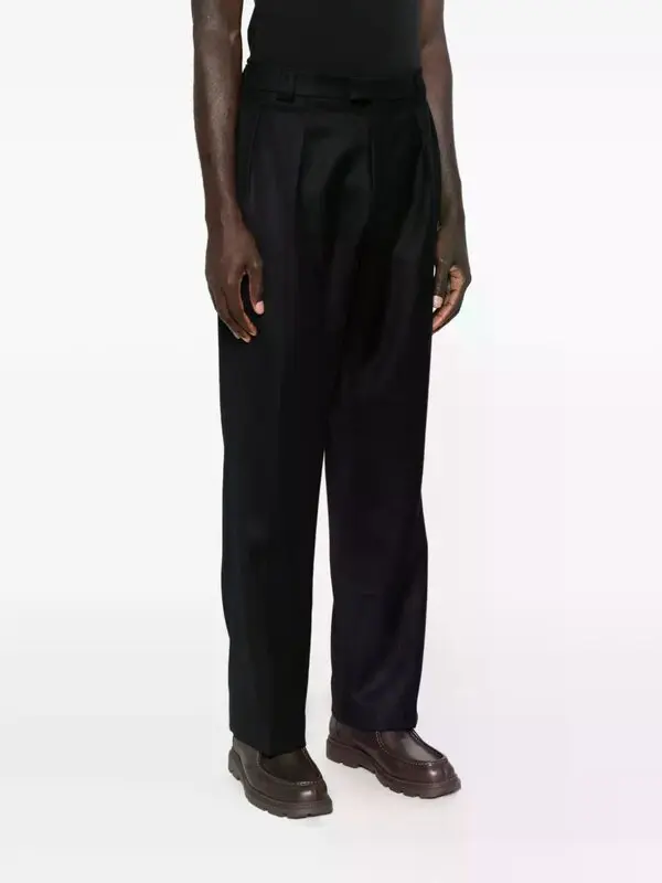 BERWICH Pleated Wool Trousers