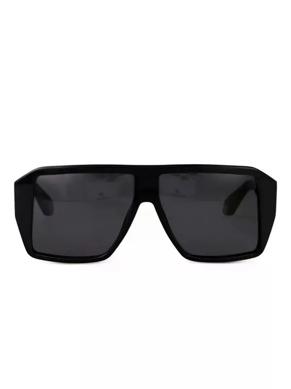 Roberto Cavalli Geometric Frame Sunglasses - Black