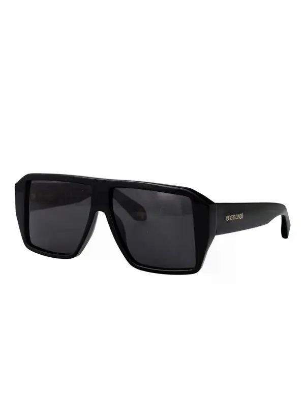 Roberto Cavalli Geometric Frame Sunglasses