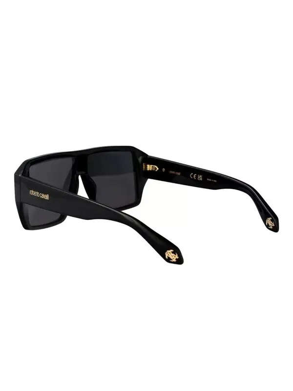 Roberto Cavalli Geometric Frame Sunglasses