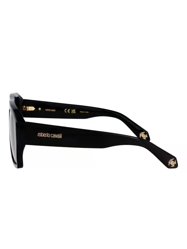 Roberto Cavalli Geometric Frame Sunglasses