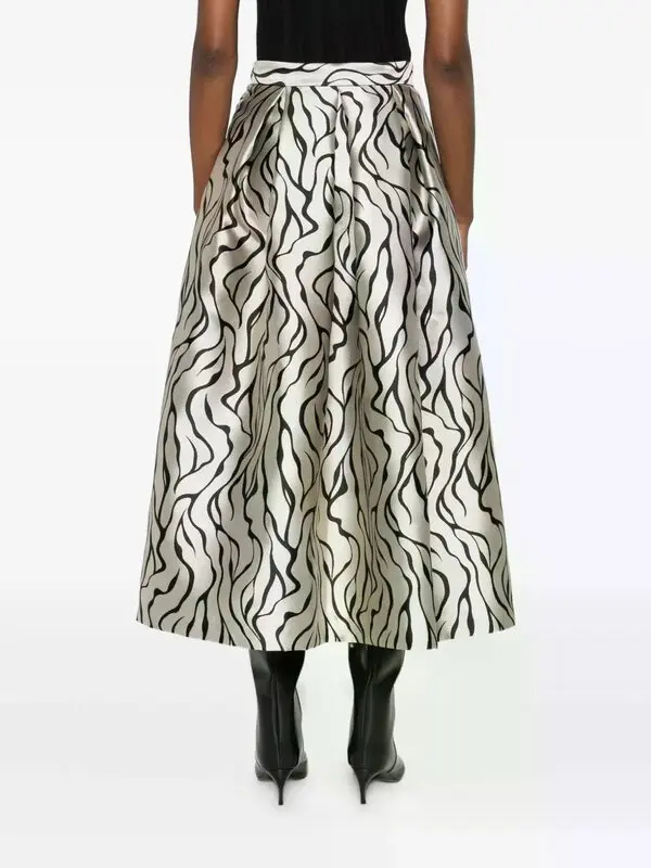 LUNATICA MILANO Pleated Maxi Skirt