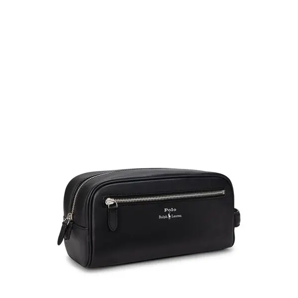 Ralph Lauren Smooth Leather Travel Case