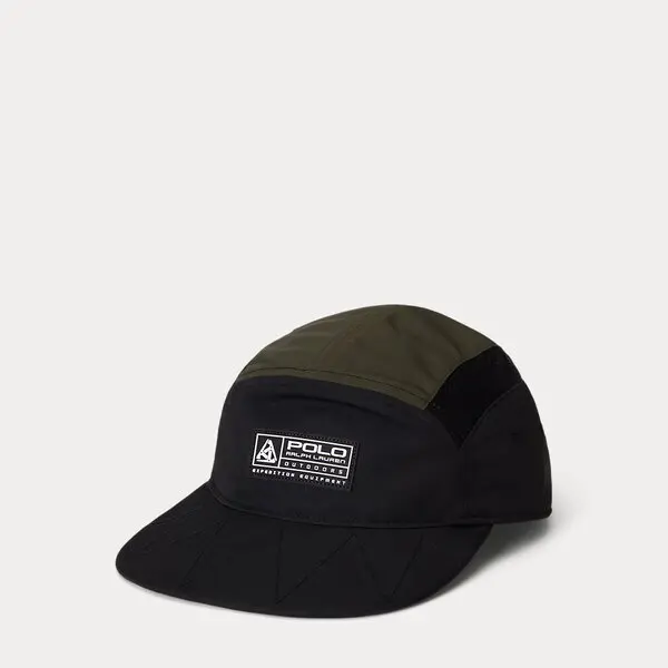 Ralph Lauren Color-blocked Mesh-paneled Cap - Polo Black Multi