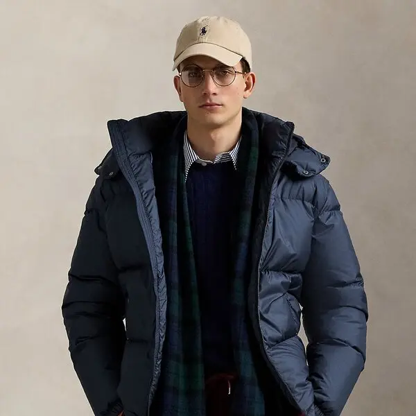 Ralph Lauren The Decker Matte Down Jacket - Collection Navy