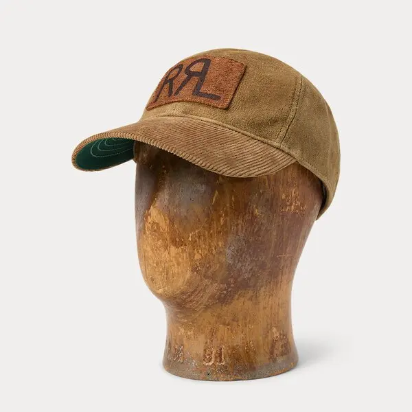 Ralph Lauren Roughout Suede Trucker Cap - Tan