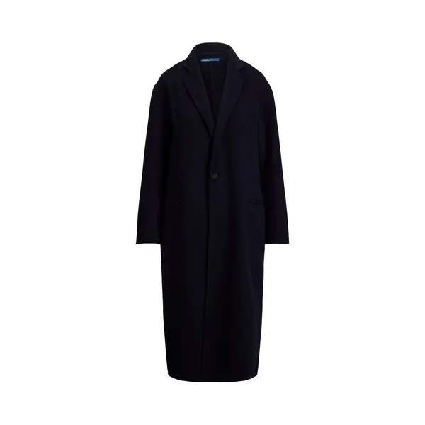 Ralph Lauren Double-faced Wool Overcoat - Navy