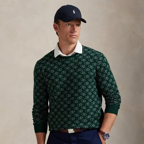 Ralph Lauren Geometric Performance Sweater