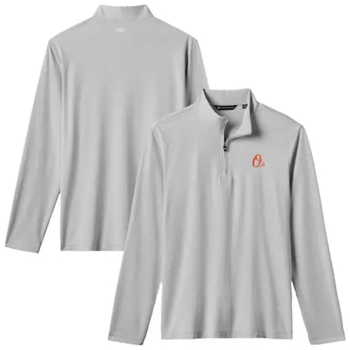 Travis Mathew Baltimore Orioles Time To Tailgate Quarter-zip Pullover