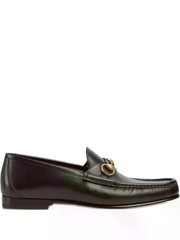 Gucci Horsebit Leather Loafers