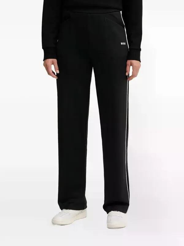 BOSS Side-stripe Straight Leg Trousers