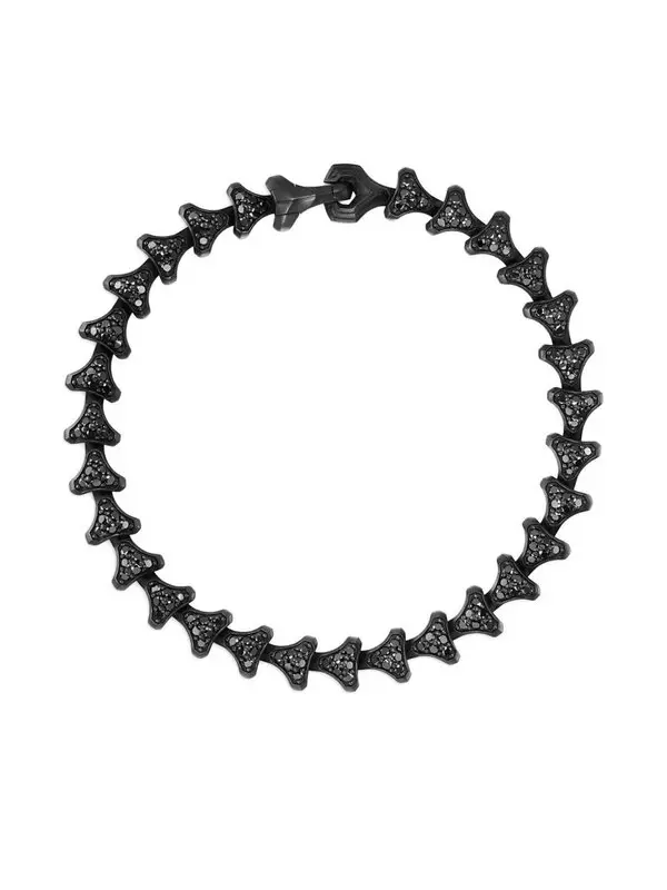 David Yurman Titanium Armory® Diamond Bracelet - Black