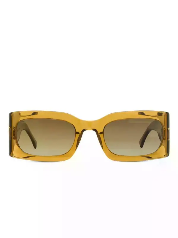 Dsquared2 109/s Rectangular-frame Sunglasses - Brown
