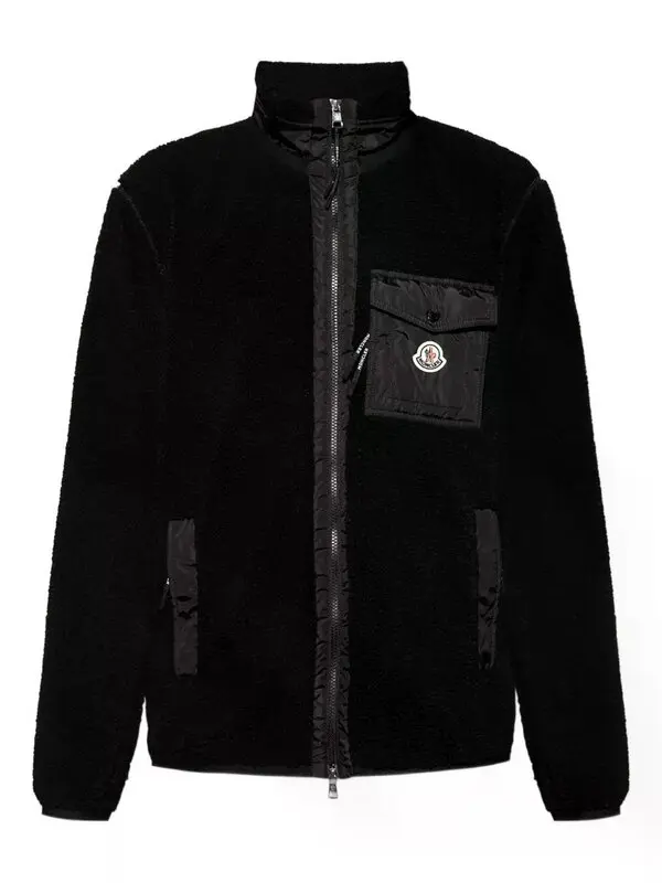 Moncler Fleece Patch-pocket Sweater