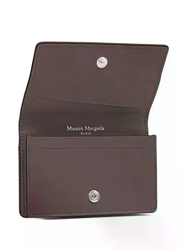 MAISON MARGIELA Logo Leather Wallet - Brown
