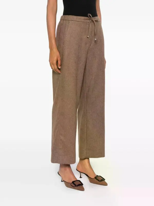 Max Mara Wool-cashmere Blend Trousers