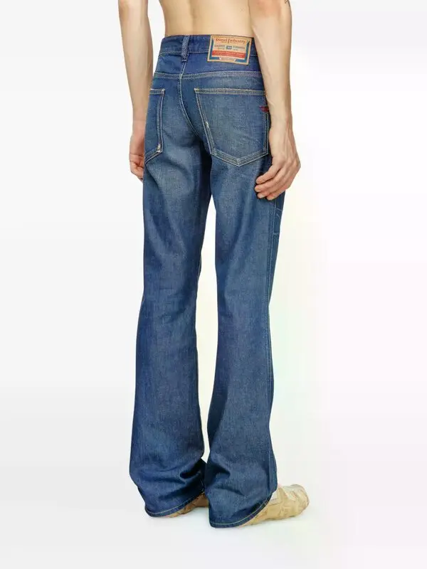 DIESEL Embroidered Bootcut Jeans