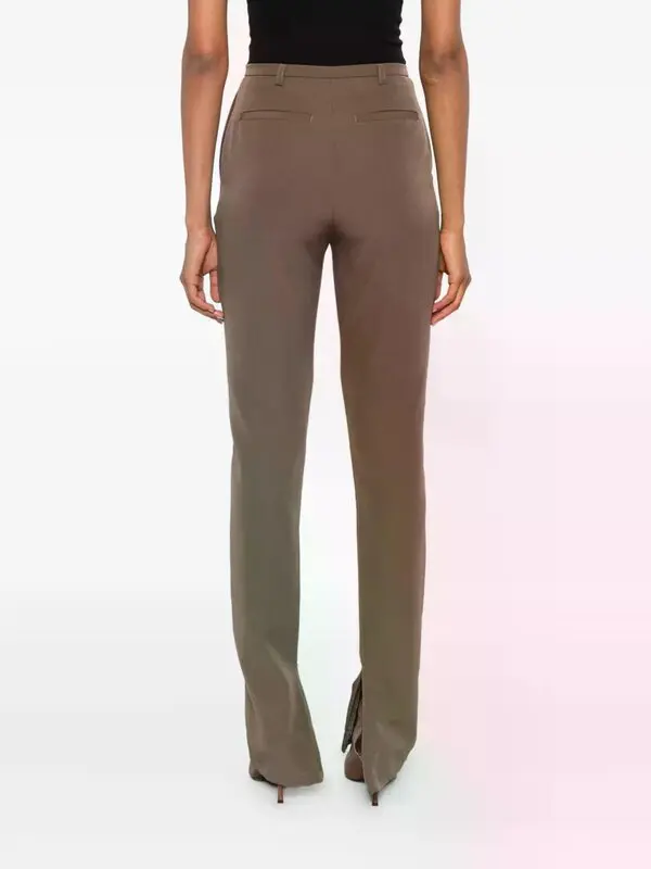 THELATEST Zip-detail Trousers - Neutrals