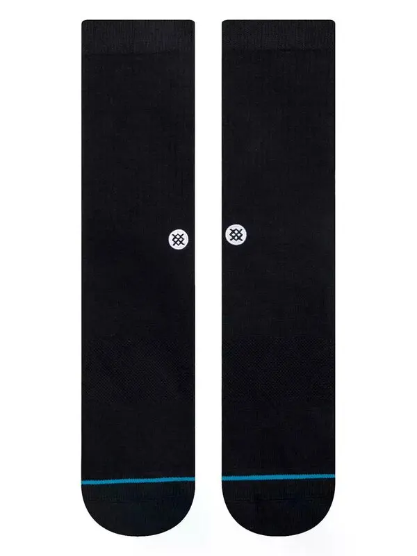 Stance Logo Detail Crew Socks - Black