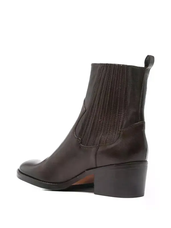 CURIOSITÈ 55mm Leather Ankle Boots