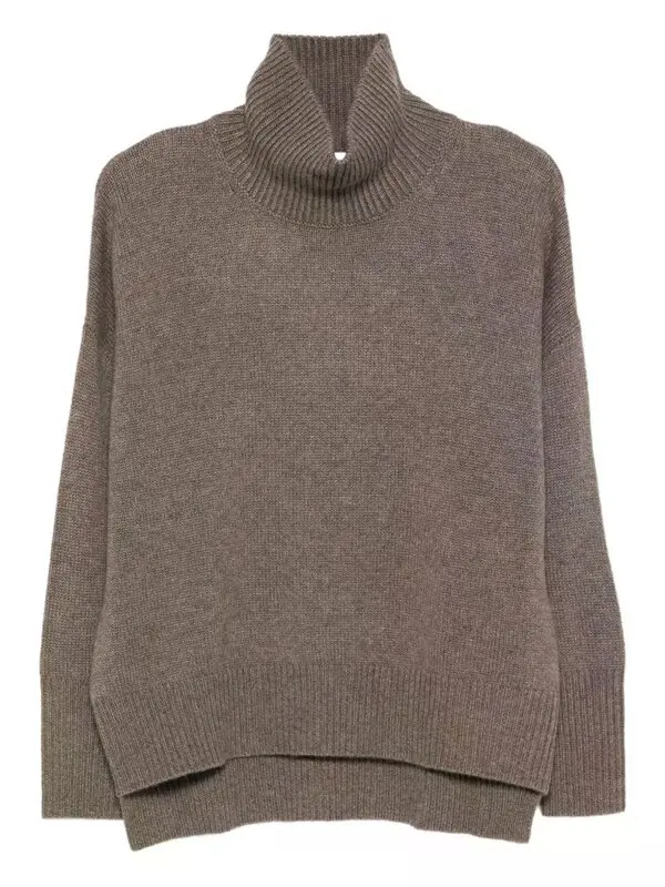 LISA YANG Heidi Cashmere Sweater - Brown