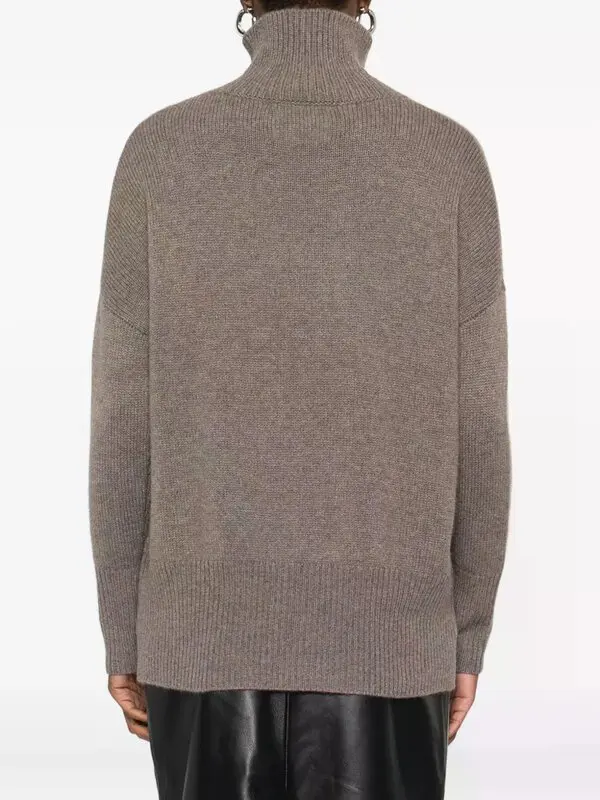 LISA YANG Heidi Cashmere Sweater - Brown