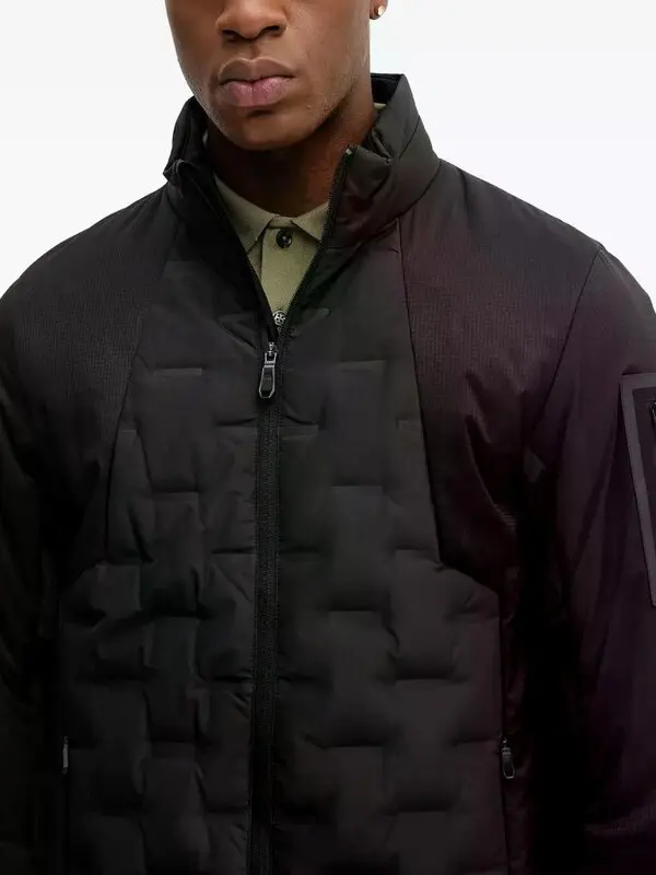 BOSS Quilted Panelled Jacket