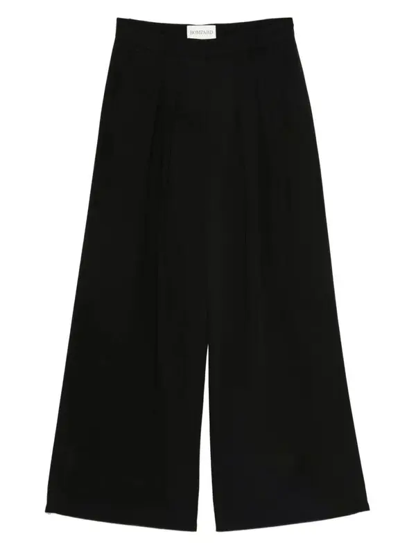 Eric Bompard Pleated Palazzo Pants