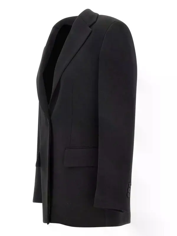 Seafarer Single-button Notched-lapel Coat