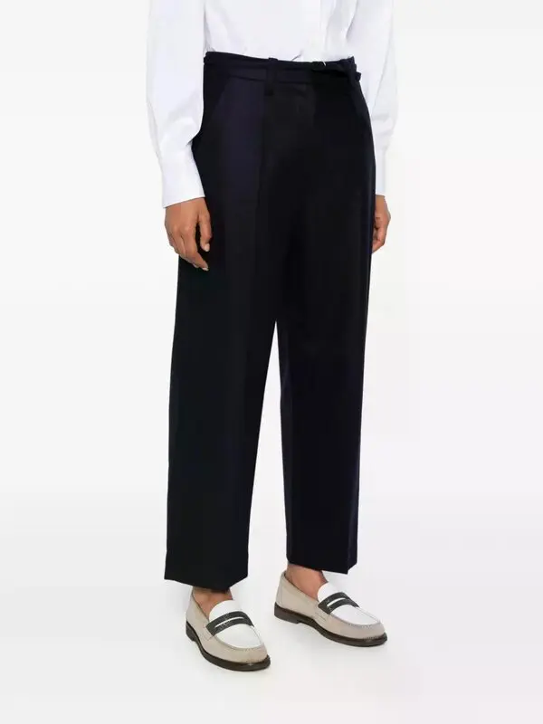 Brunello Cucinelli Pleated Wool Trousers