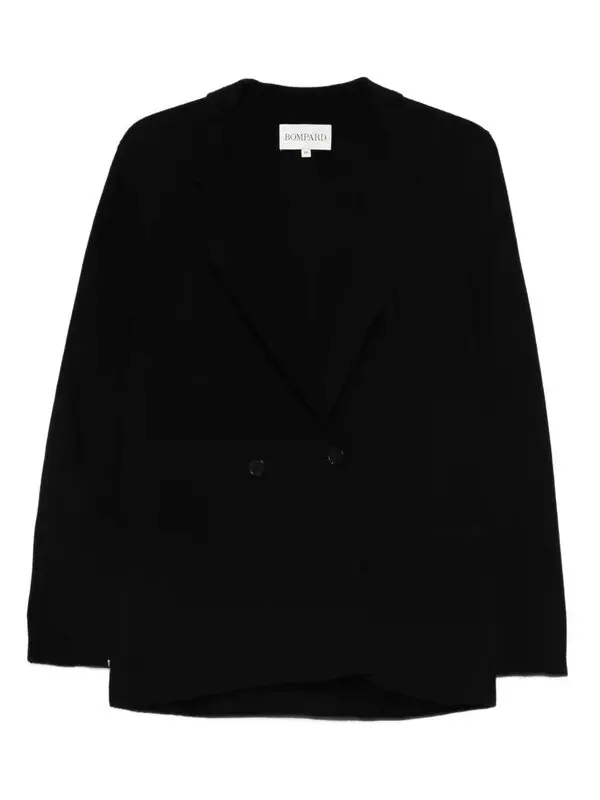 Eric Bompard Double-breasted Welt-pocket Blazer