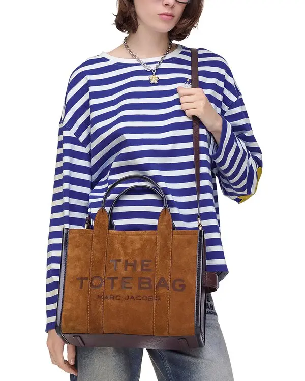 Marc Jacobs The Suede Medium Tote Bag - Copper