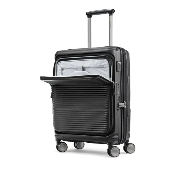 SAMSONITE Paralux Expandable Spinner Carry On Suitcase - Black