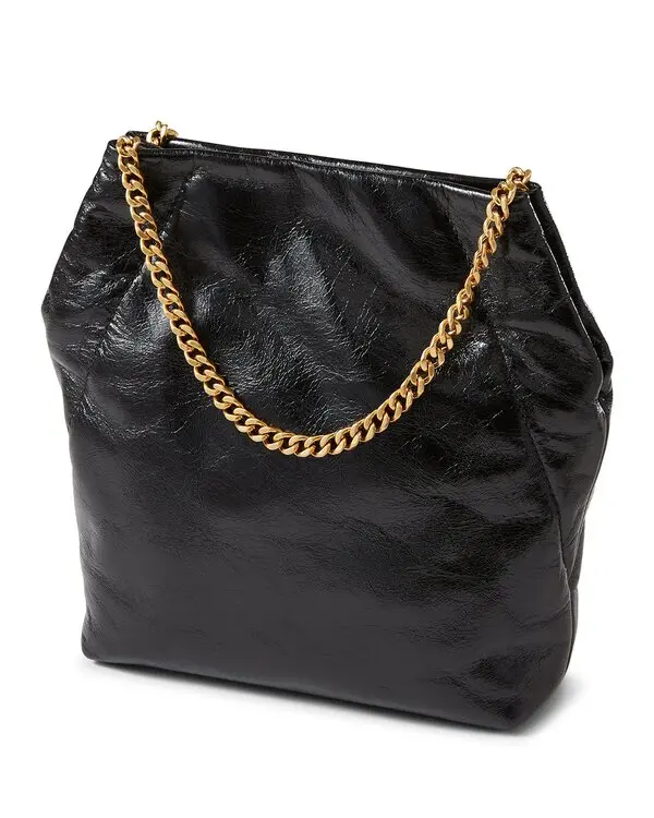 Veronica Beard Crinkle Slouch Shoulder Bag