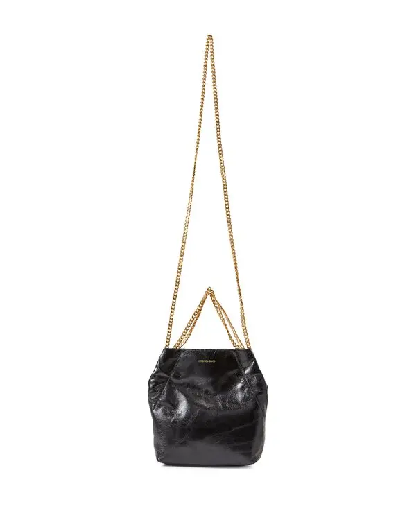 Veronica Beard Crinkle Slouch Shoulder Bag