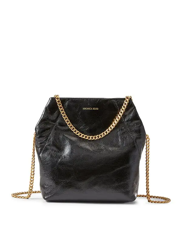 Veronica Beard Crinkle Slouch Shoulder Bag