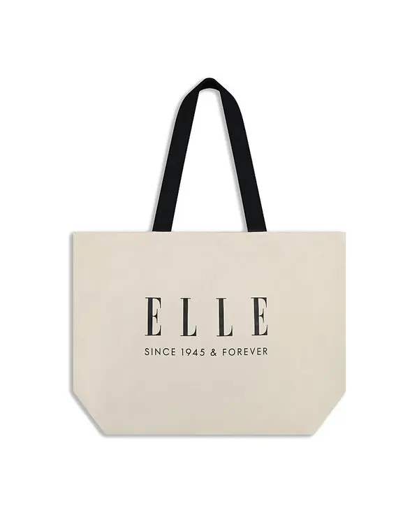 ELLE COLLECTION Printed Oversized Tote Bag