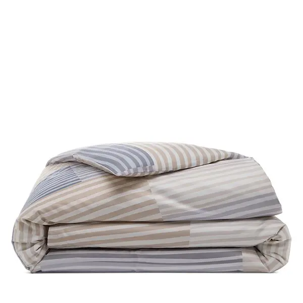 SCHLOSSBERG Melvin Sateen Duvet Cover, Queen - Beige