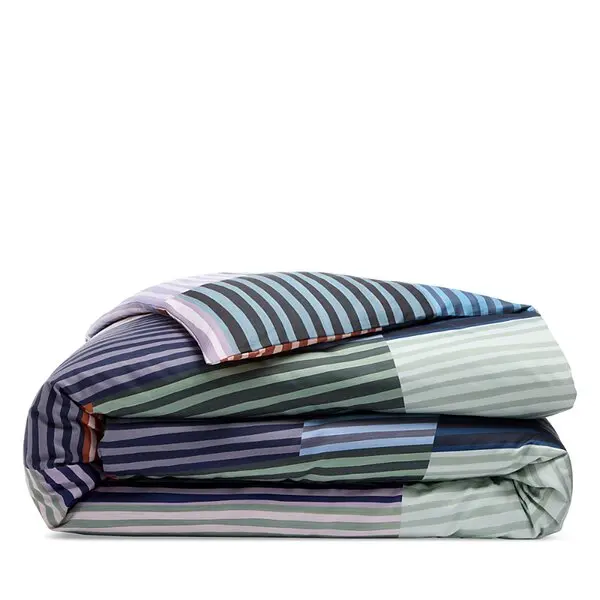 SCHLOSSBERG Melvin Sateen Duvet Cover, Queen - Multi