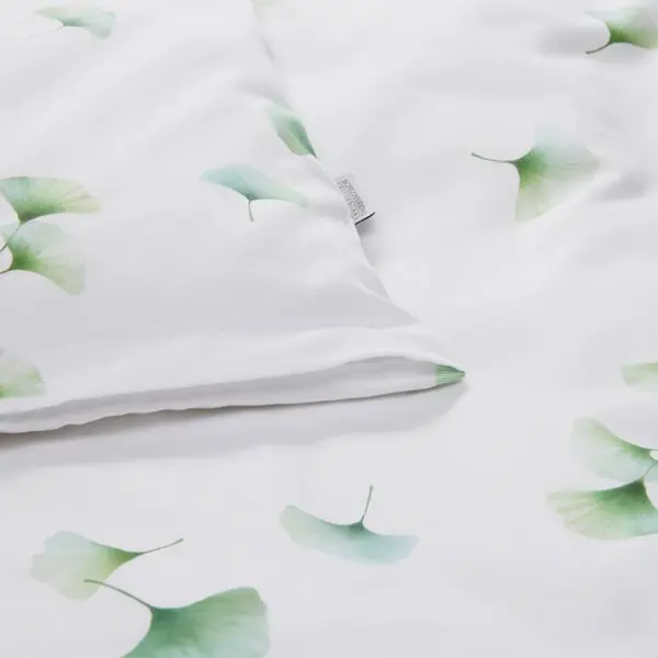 SCHLOSSBERG Aiko Blanc Duvet Cover, Queen