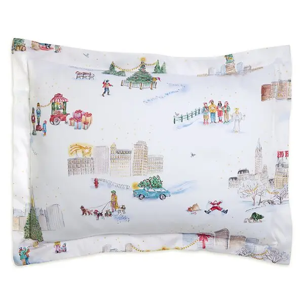 SCHLOSSBERG Santa In Ny Sham, Standard - Blanc